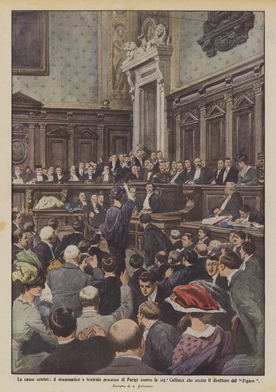The Famous Cases, the Dramatic and Theatrical Trial in Paris Against ...