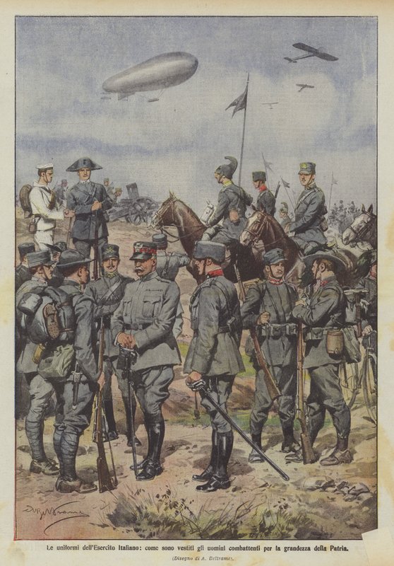 The uniforms of the Italian Army, how the men fighting for the ...