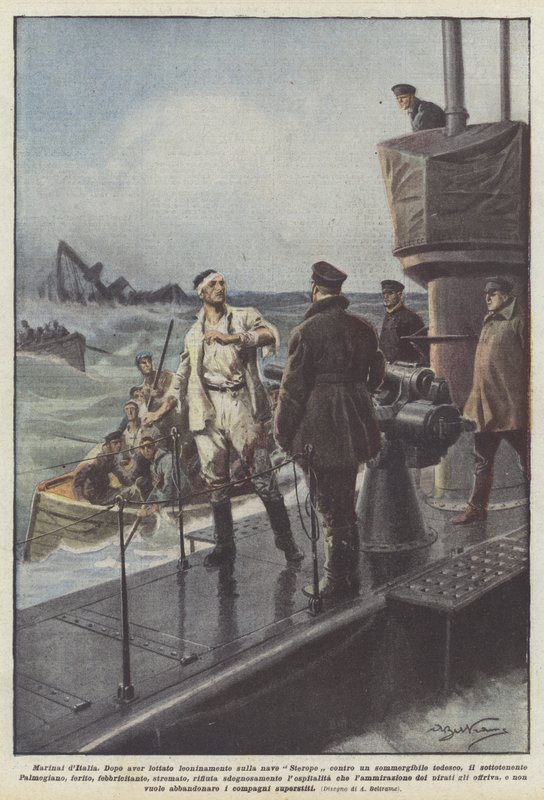 Sailors of Italy by Achille Beltrame: Buy fine art prints