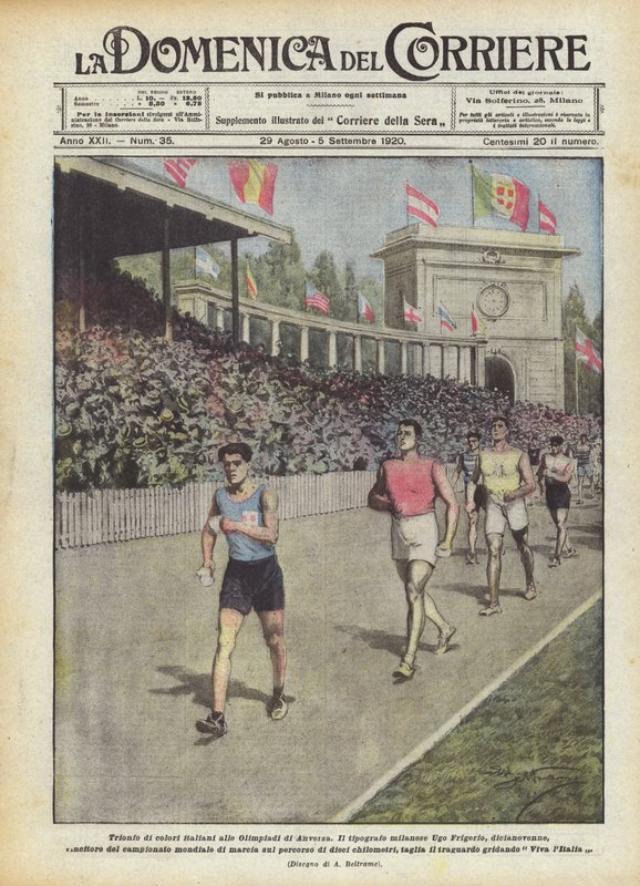 The Triumph of Italian Colors at the Antwerp Olympics
