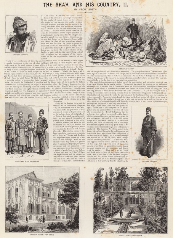 The Shah and his Country by Adrien Emmanuel Marie