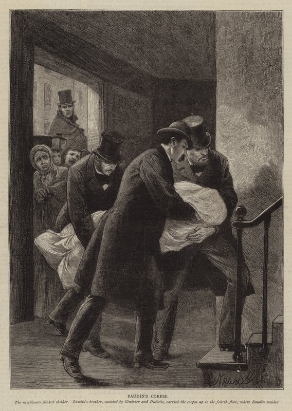 Illustration for The History of a Crime, by Victor Hugo