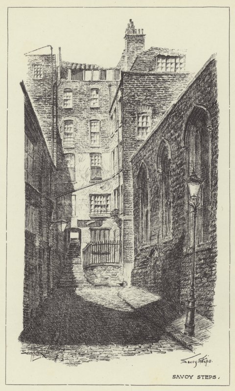 Savoy Steps by Alan Stapleton: Buy fine art print