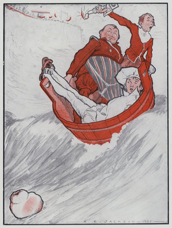 Rub-a-dub-dub by Albert Edward Jackson: Buy fine art print