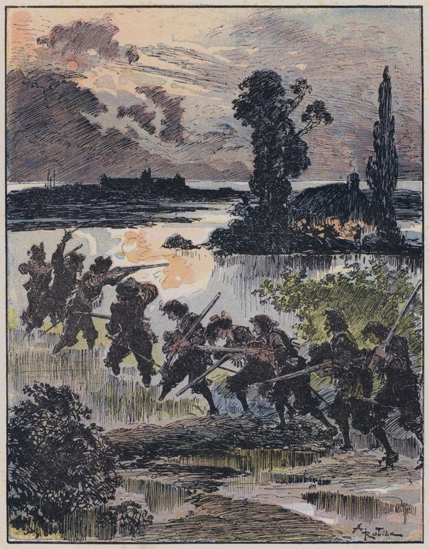 Illustration for Le Capitaine Bellormeau by and illustrated by A ...