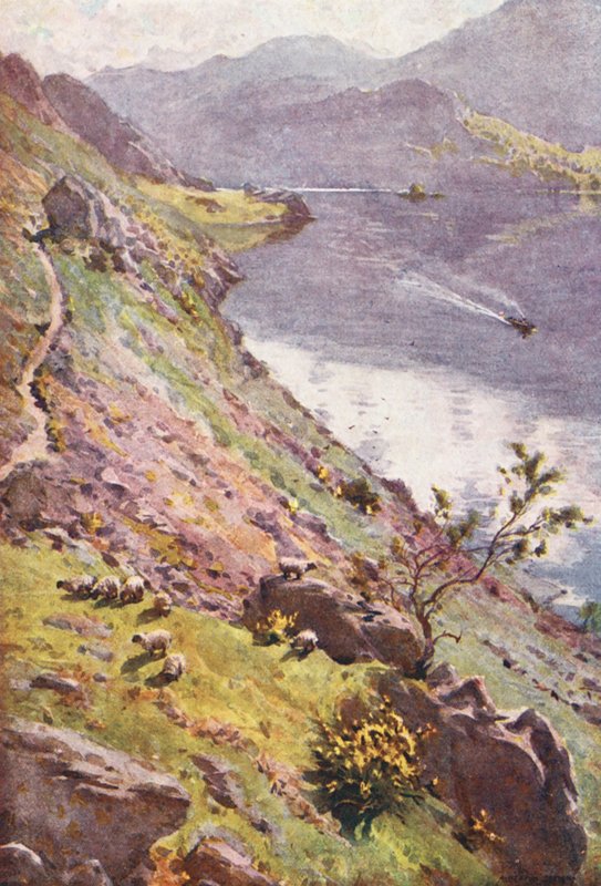 Lake District: A Mountain Path, Sandwick, Ullswater