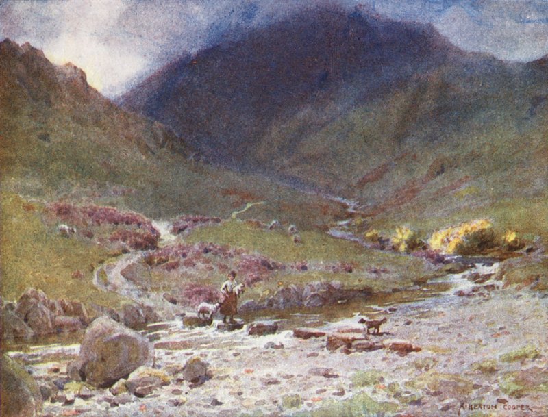 Lake District: Stepping-stones, Far Easedale, Grasmere