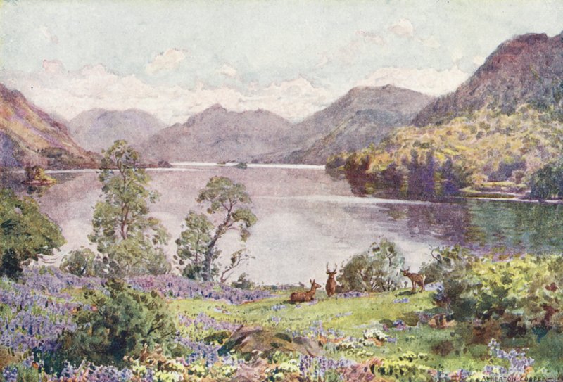 Lake District: Ullswater, from Gowbarrow Park, a Sultry June Morn