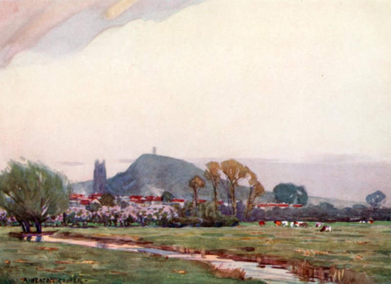 The Isle of Avalon and Glastonbury Tor