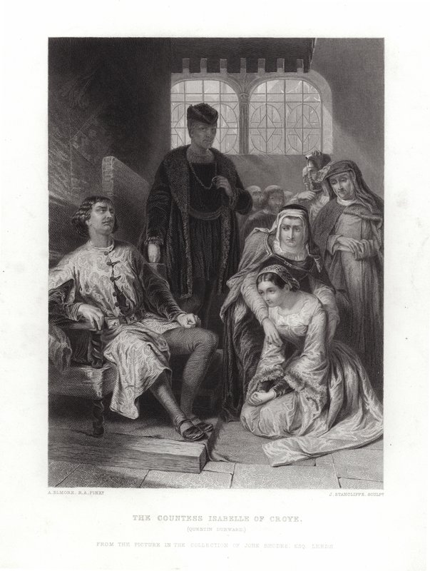 Countess Isabelle of Croye by Alfred W. Elmore