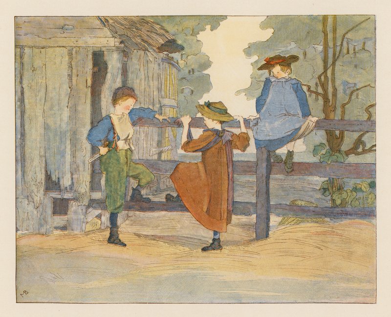 Boys and Girls by Alice Maud Beddington: Fine art print