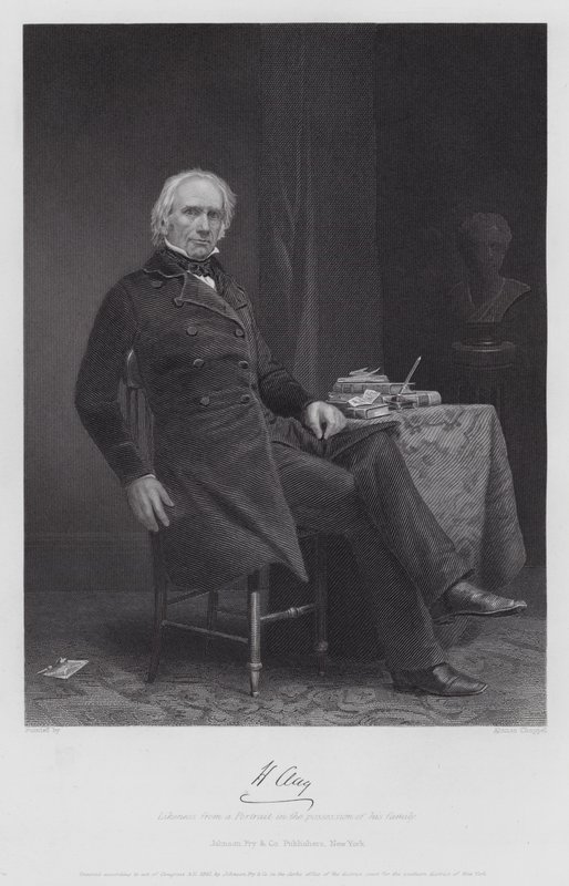 Henry Clay by Alonzo (after) Chappel: Buy fine art prints
