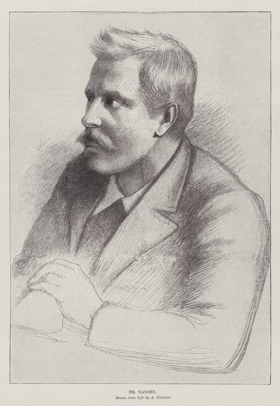 Dr Nansen by Amedee Forestier: Premium art reproduction