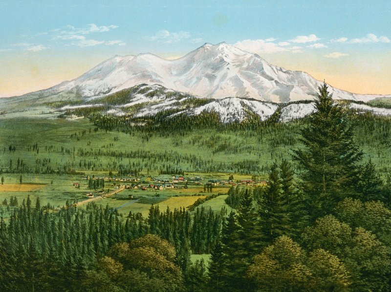 Sisson at the Base of Mount Shasta
