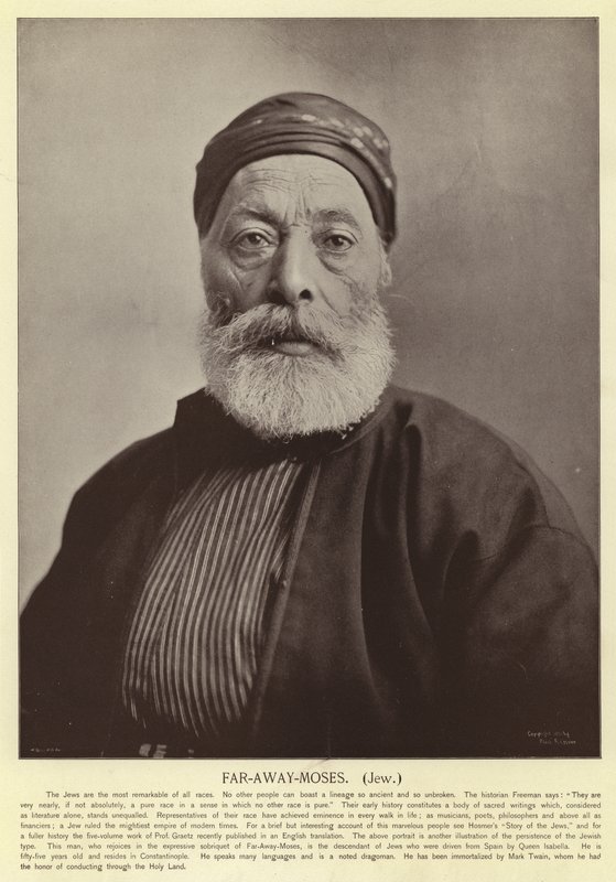 Far-Away-Moses, Jew by American Photographer