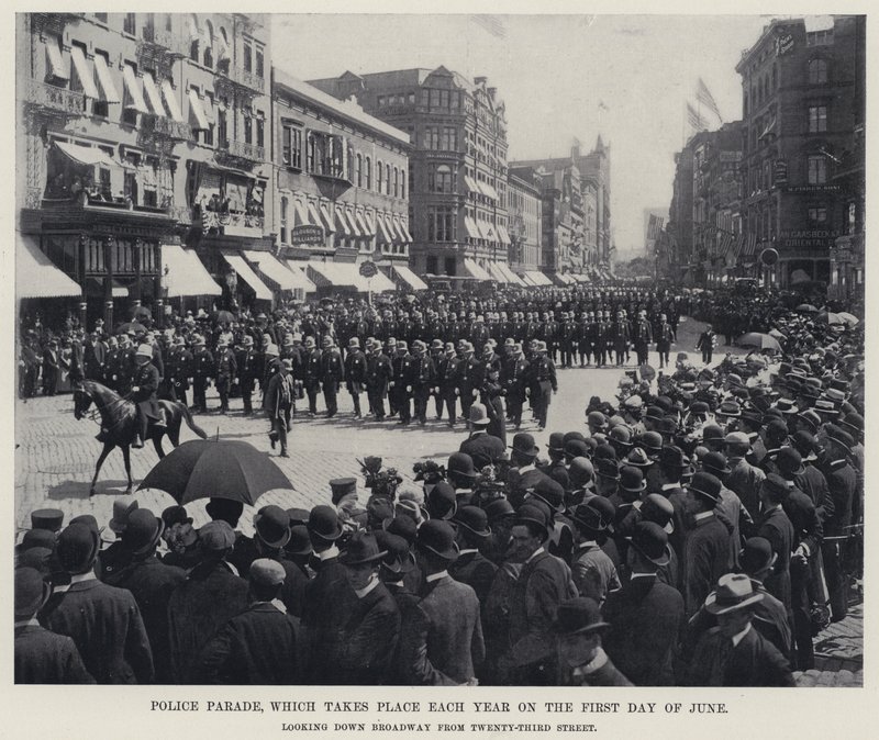 Police Parade, which takes place Each Year on the First Day of June