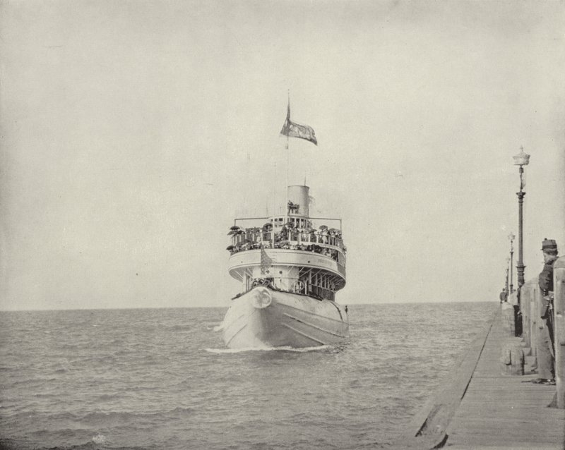 The Whaleback Steamship by American Photographer