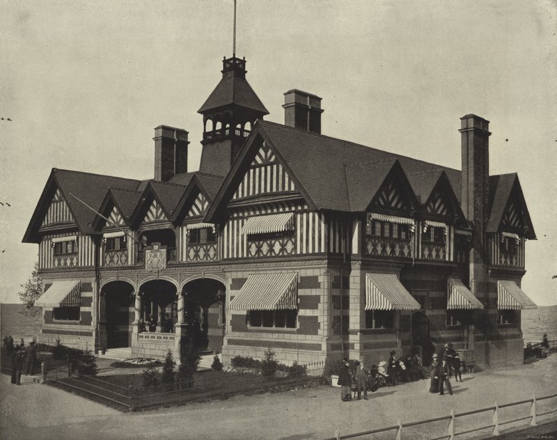 Victoria House by American Photographer: Fine art print