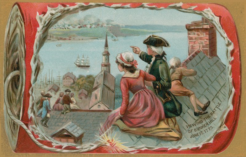 Children Viewing the Battle of Bunker Hill, 17 June 1775