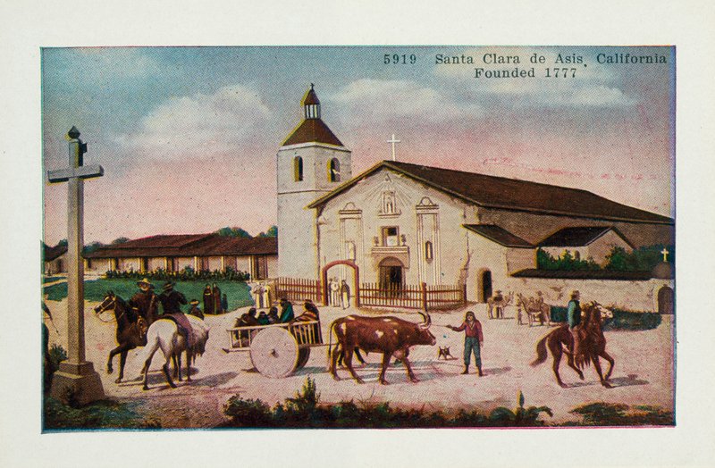 Santa Clara de Asis, California, Founded 1777