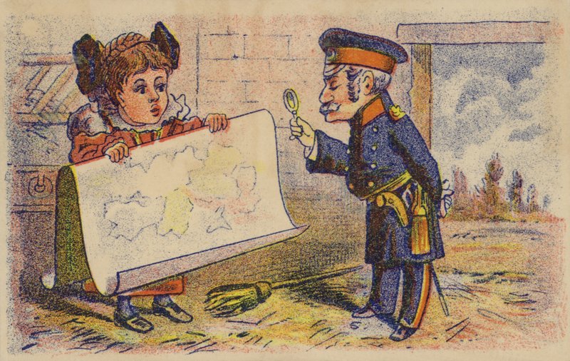 Soldier Reading Map by American School: Buy fine art prints