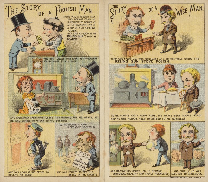 Story of the Wise Man and the Foolish Man by American School