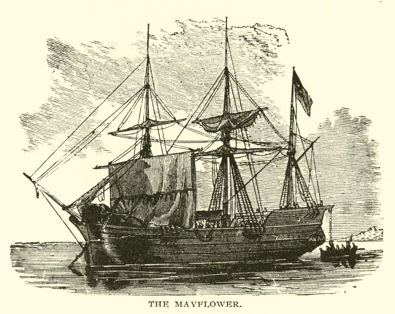 The Mayflower by American School: Buy fine art print