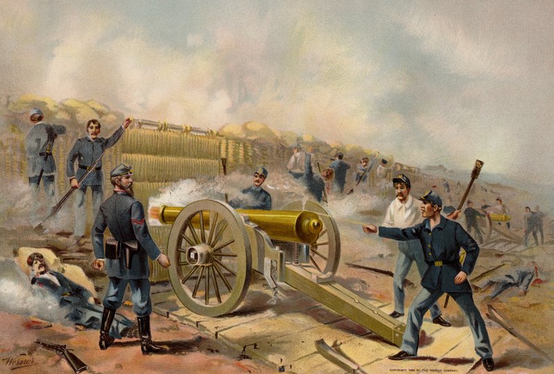 US Army, Siege and Barbette Guns, Fort Haskell