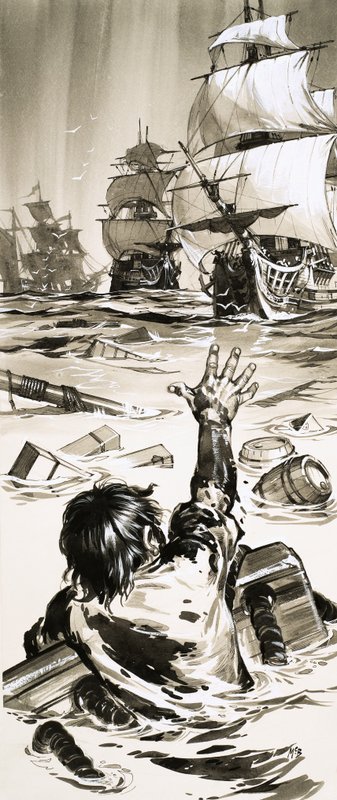 A Young Sailor Named Ingram, Survivor of the Sinking of the Royal George