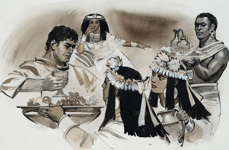 Anthony and Cleopatra by Angus McBride: Buy fine art print