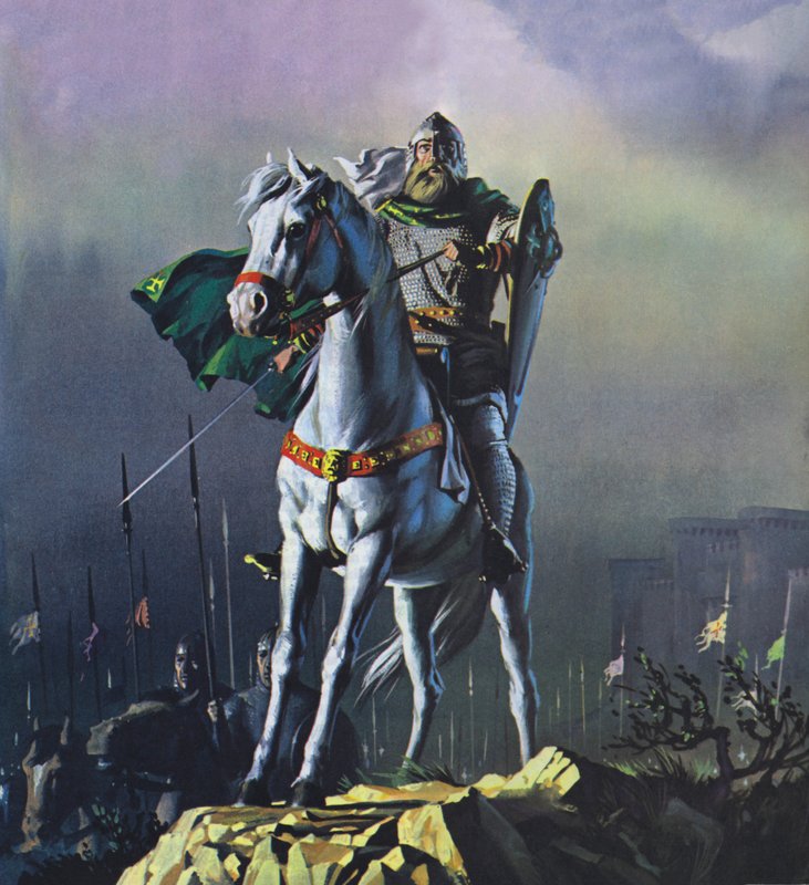 El Cid by Angus McBride: Highest-quality art reproduction