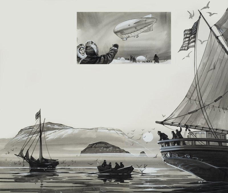 Roald Amundsen (1872-1928) by Angus McBride