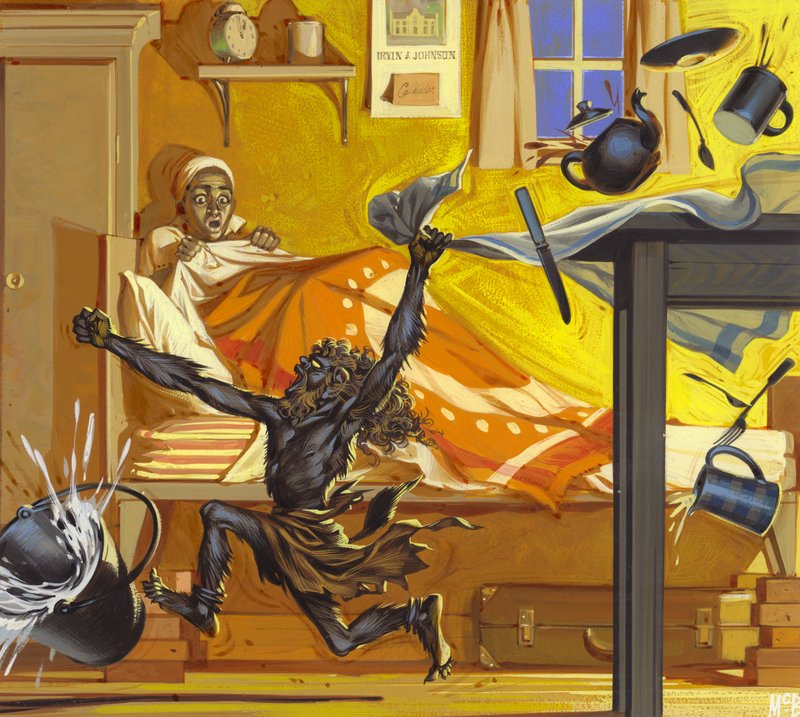 Tokoloshes by Angus McBride: High-quality fine art print