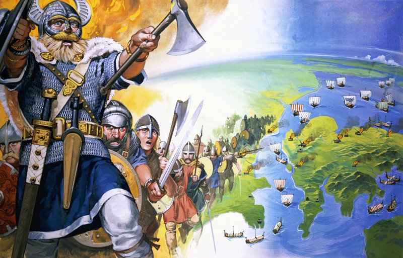 Vikings by Angus McBride: Highest-quality art reproduction