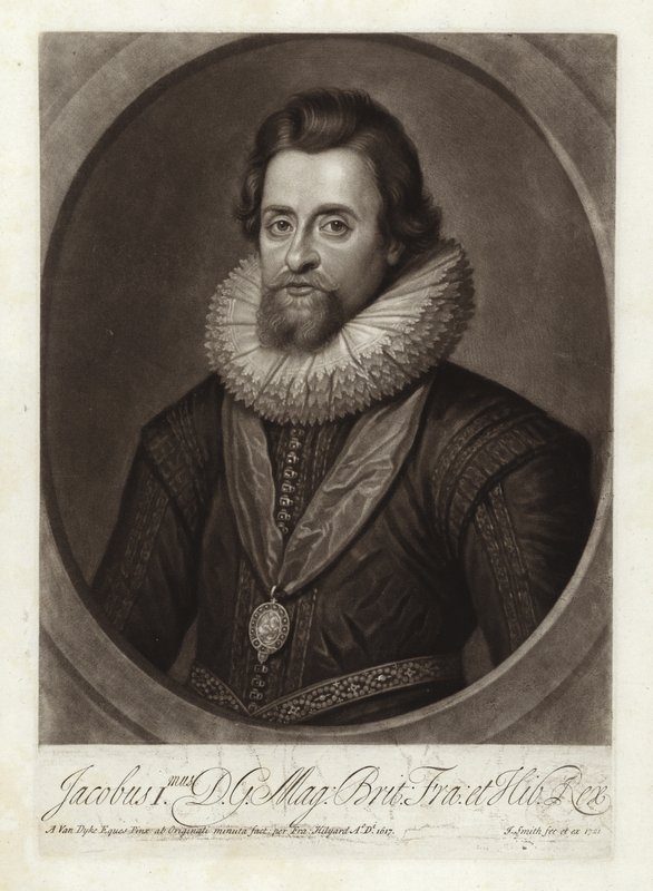 Portrait of King James I by Anthony van Dyck