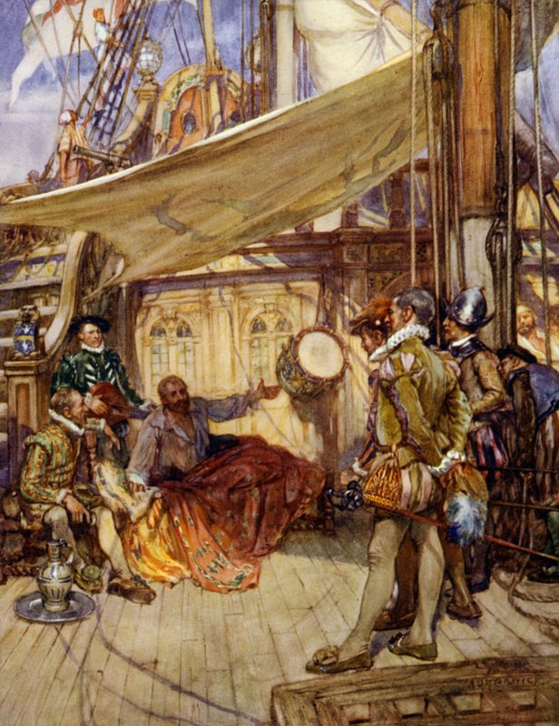 Drake's Drum by Arthur David McCormick: Buy fine art print