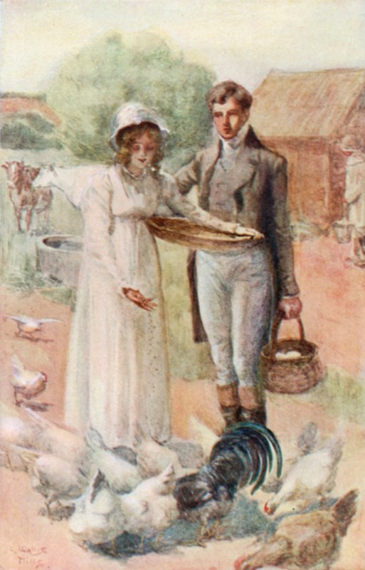Illustration for Northanger Abbey by Jane Austen