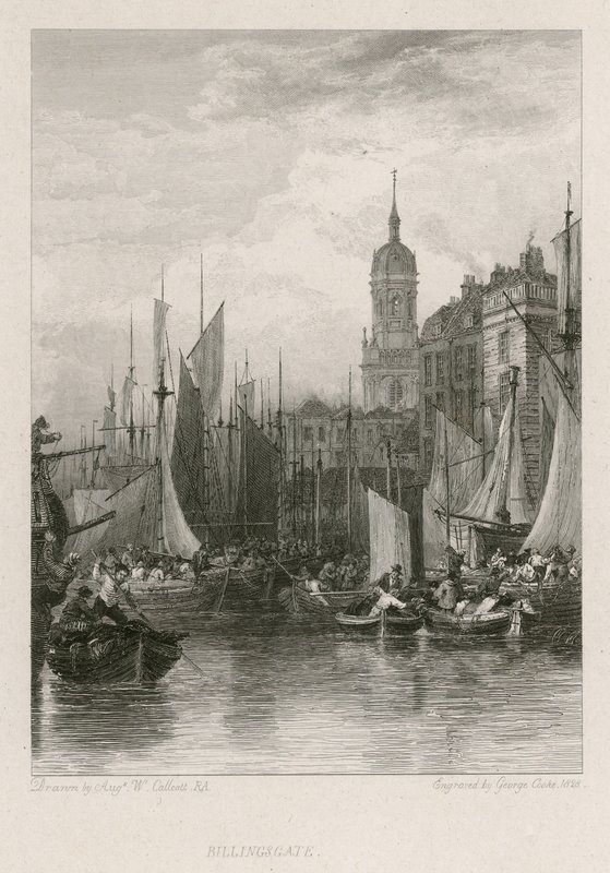 Billingsgate by Augustus Wall Callcott: Buy fine art print