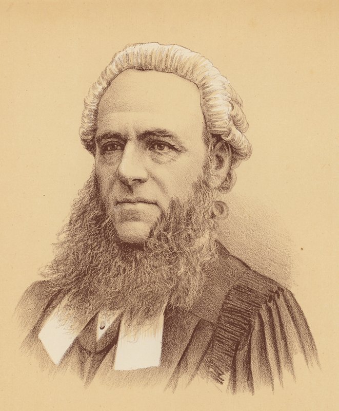 His Honour Mr Justice Foster by Australian School