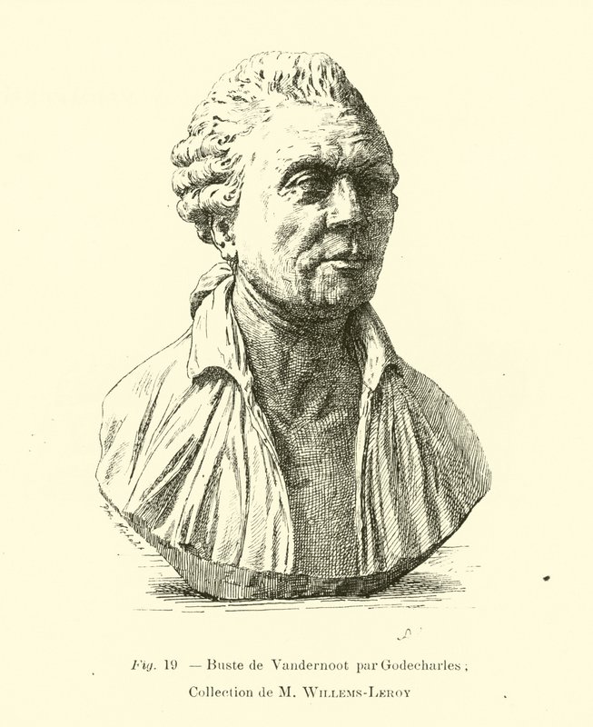 Bust of Henri Van der Noot, Belgian revolutionary