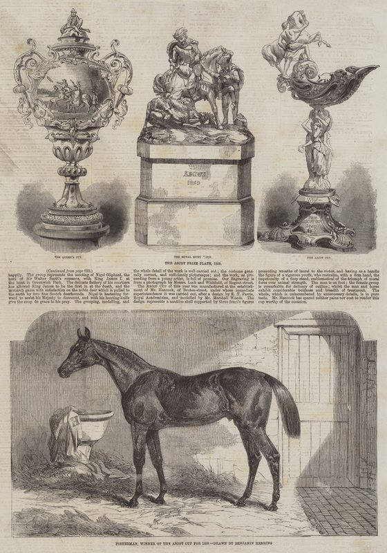 The Ascot Cup by Benjamin Herring: Buy fine art print