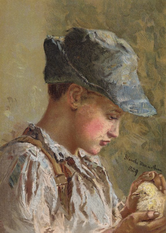 Strong and Tender by Blanche F. MacArthur: Fine art print