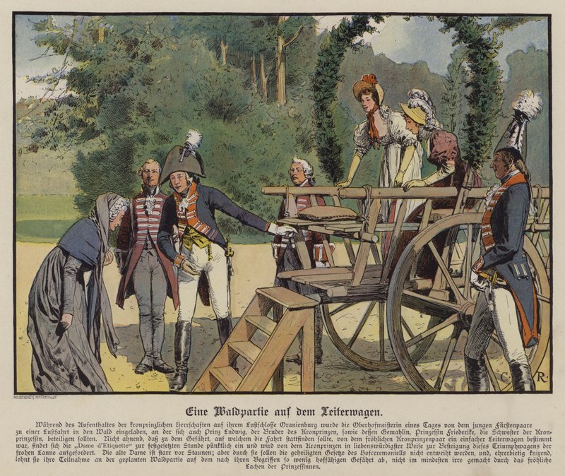 An Outing to the Forest by Carl Röchling: Fine art print