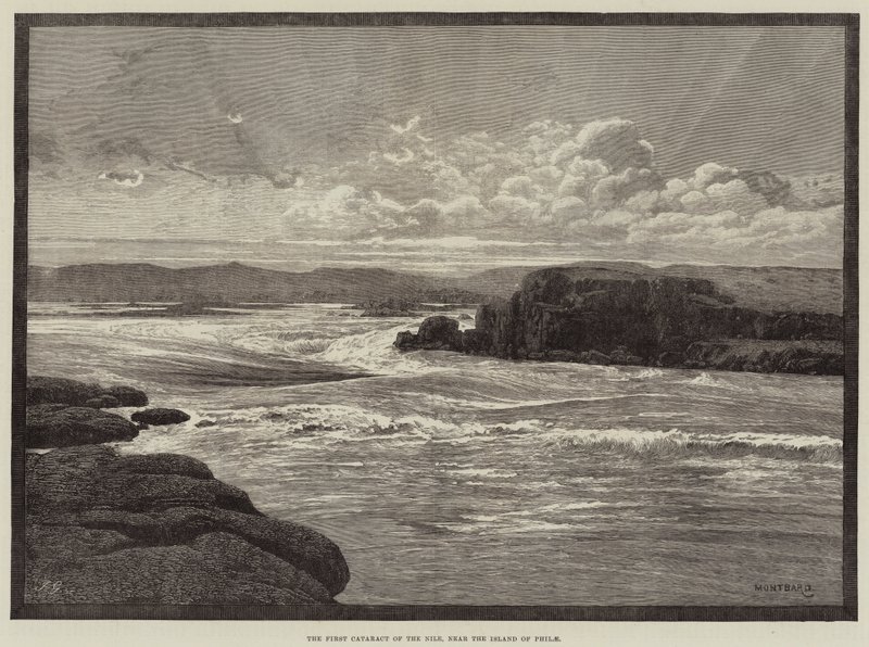 The First Cataract of the Nile, near the Island of Philae