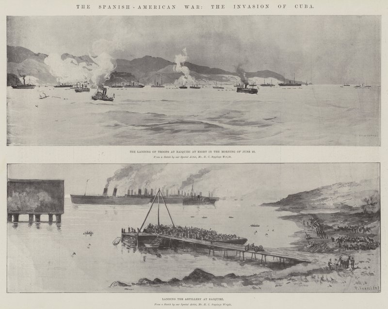 The Spanish-American War, the Invasion of Cuba