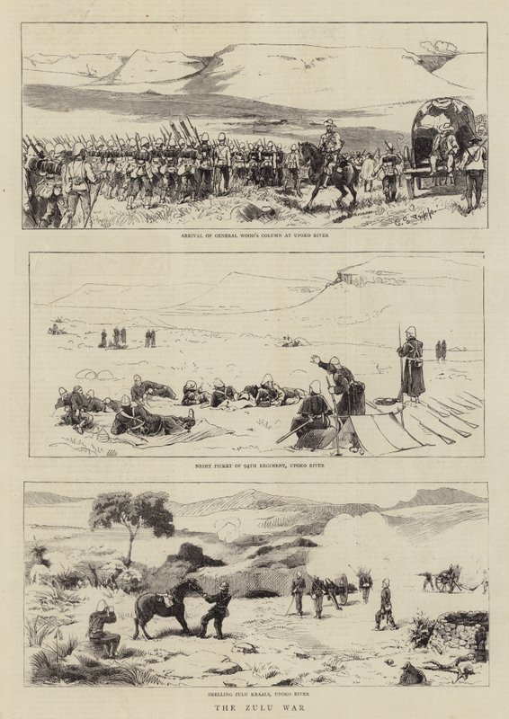 The Zulu War by Charles Edwin Fripp: Buy fine art prints