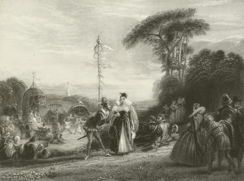 May-Day, in the Reign of Queen Elizabeth