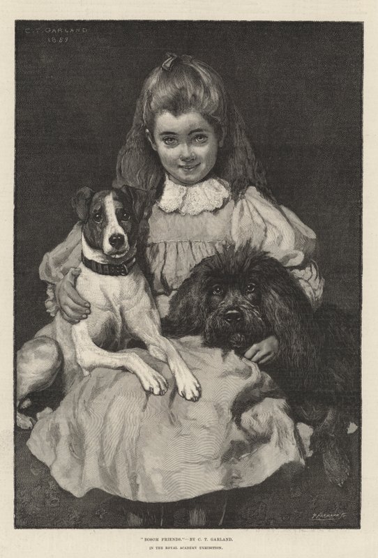 Bosom Friends in the Royal Academy Exhibition