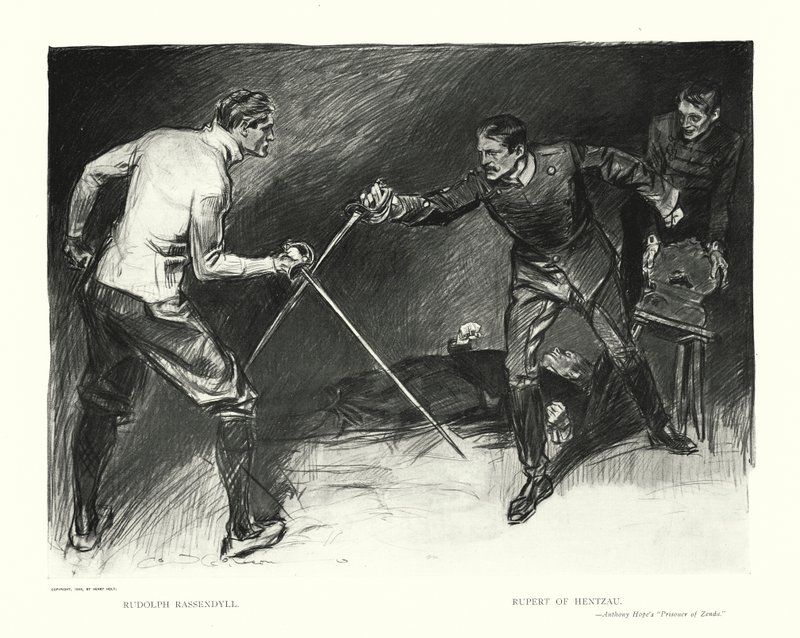 Rudolph Rassendyll, Rupert of Hentzau by Charles Dana Gibson