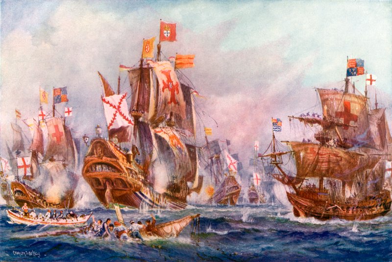 The glorious victory of Elizabeth's seamen over the Spanish Armada